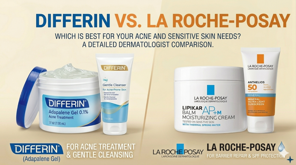 La Roche Posay Adapalene Vs Differin
